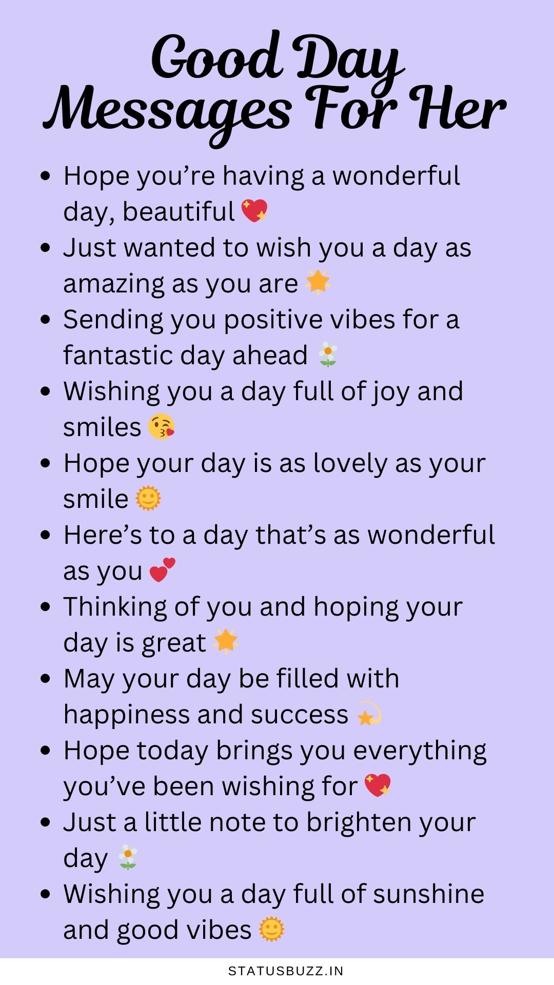100+ Good Day Messages For Partner - Biz Minds