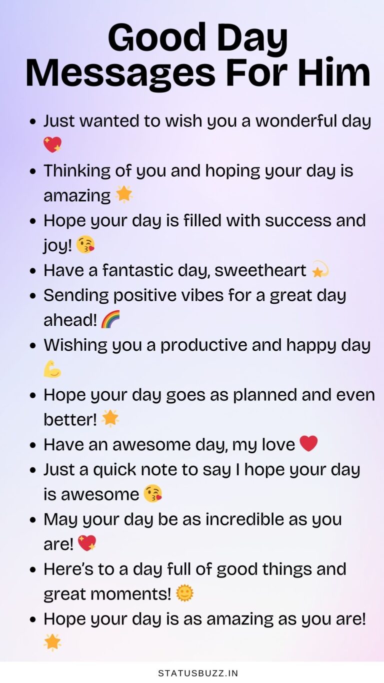 100+ Good Day Messages For Partner - Biz Minds