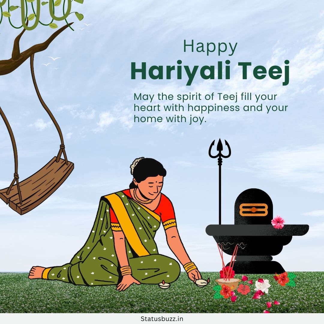 50+ Teej Wishes, Messages, Captions & Facebook Status - Biz Minds