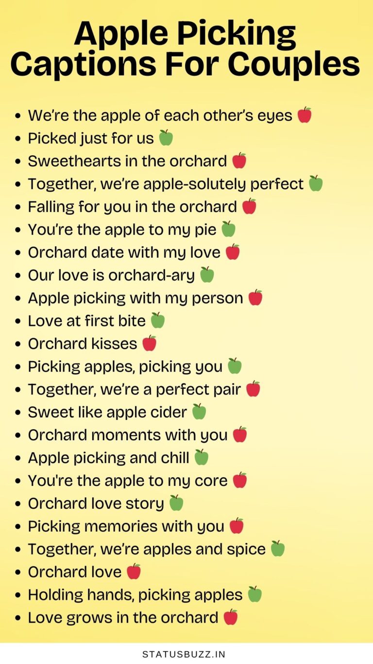 70+ Apple Picking Captions & Quotes - Biz Minds