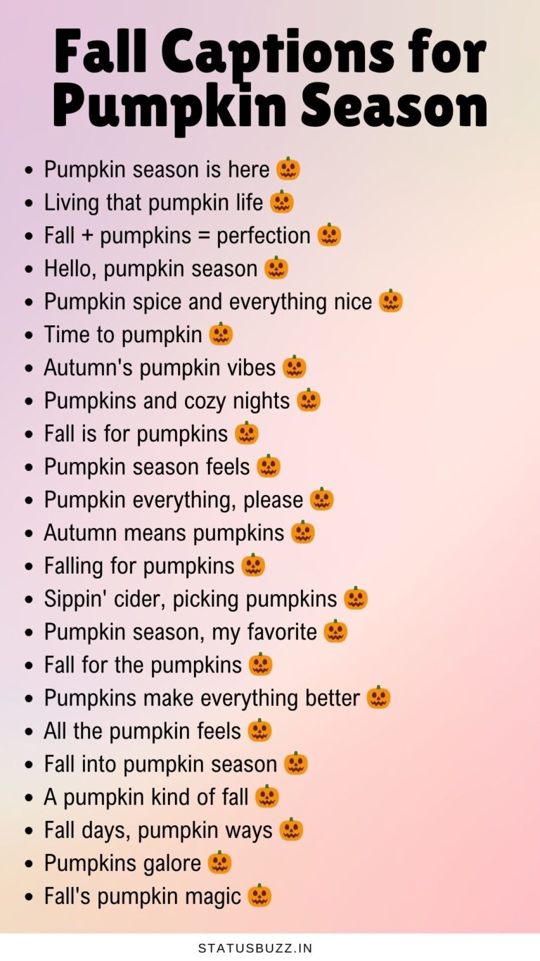 100+ Pumpkin Captions & Quotes For Instagram - Biz Minds