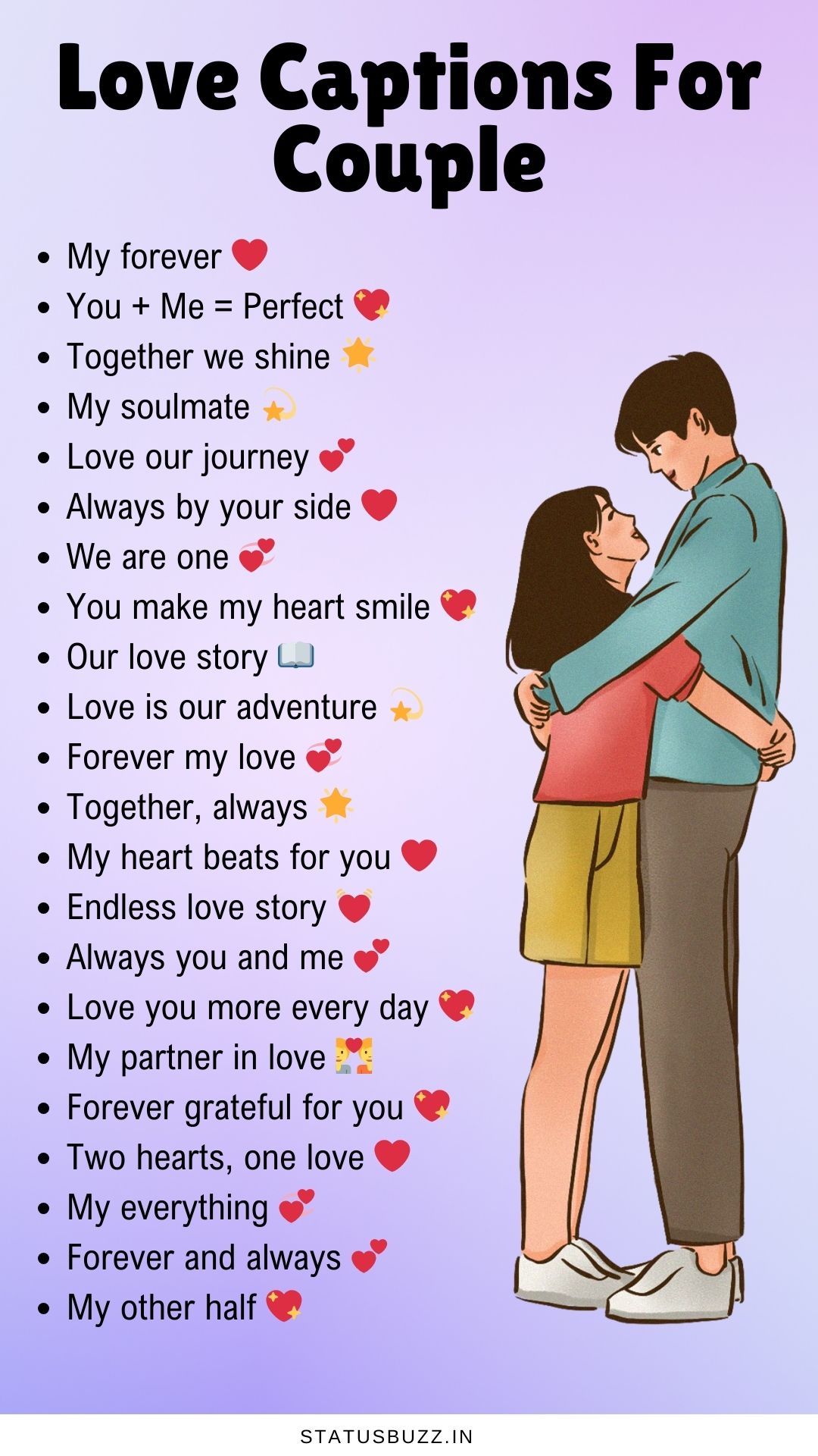 120+ Love Captions & Quotes For Instagram - Biz Minds