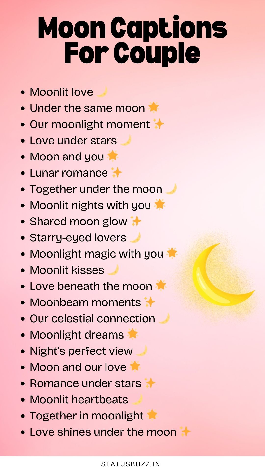 125+ Moon Captions & Quotes For Instagram - Biz Minds
