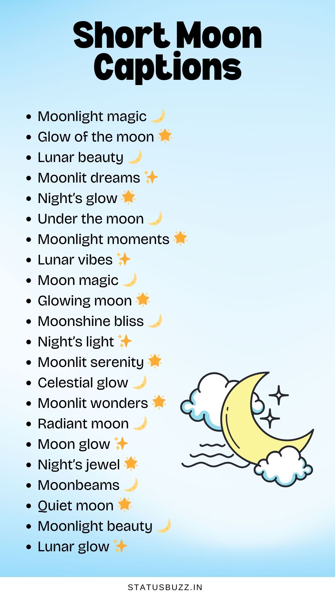 125+ Moon Captions & Quotes For Instagram - Biz Minds