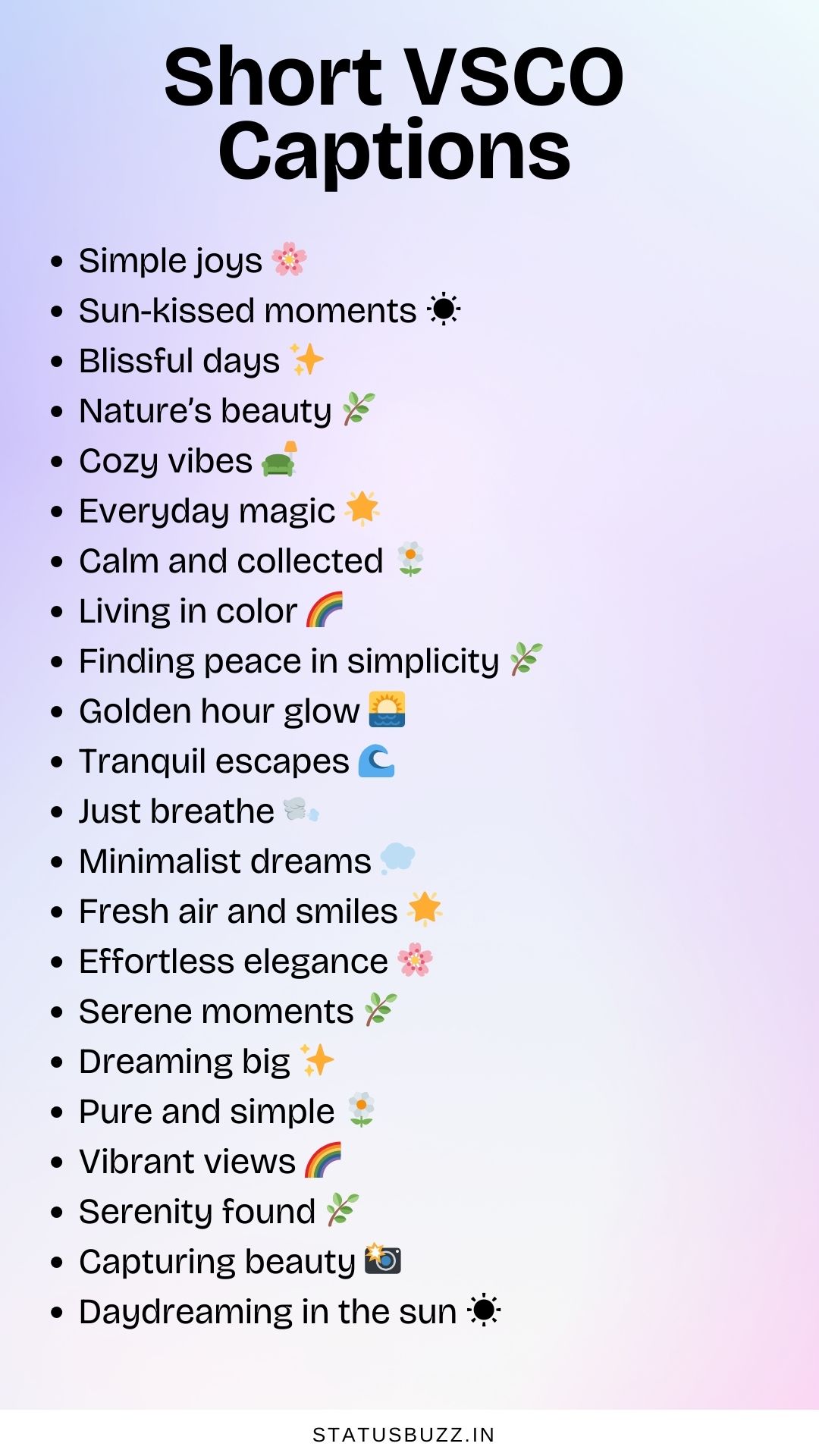 70+ VSCO Captions For Instagram - Biz Minds