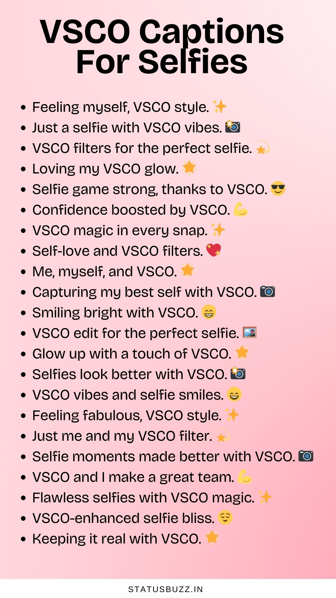 70+ VSCO Captions For Instagram - Biz Minds