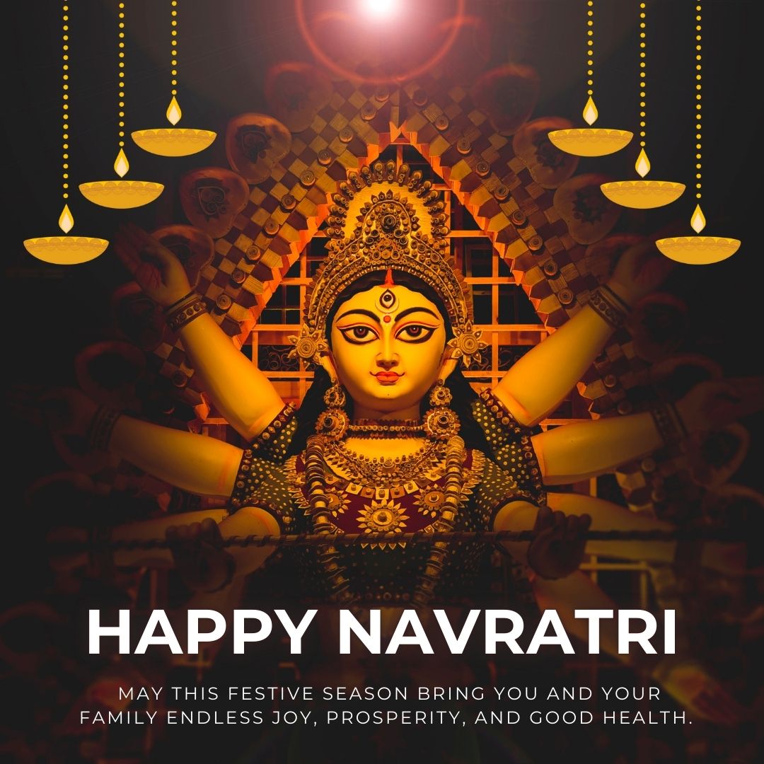 80+ Navratri Wishes & Captions For Instagram - Biz Minds