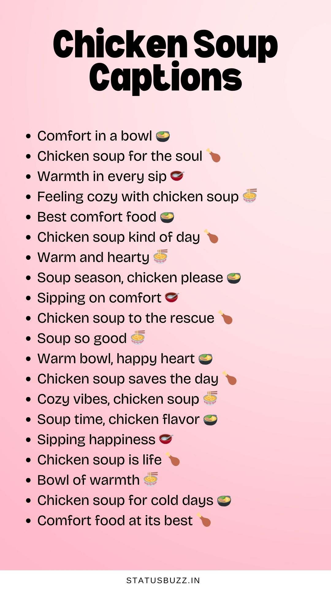 85+ Soup Captions & Quotes For Instagram - Biz Minds